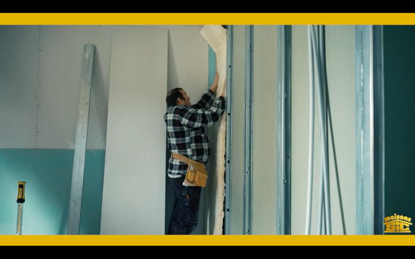 Les étapes-clés du métier de plaquiste -- Maisons Sic