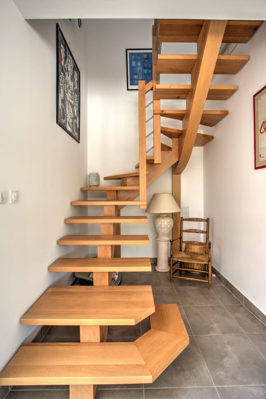 Quel escalier pour mon plan de maison à étage